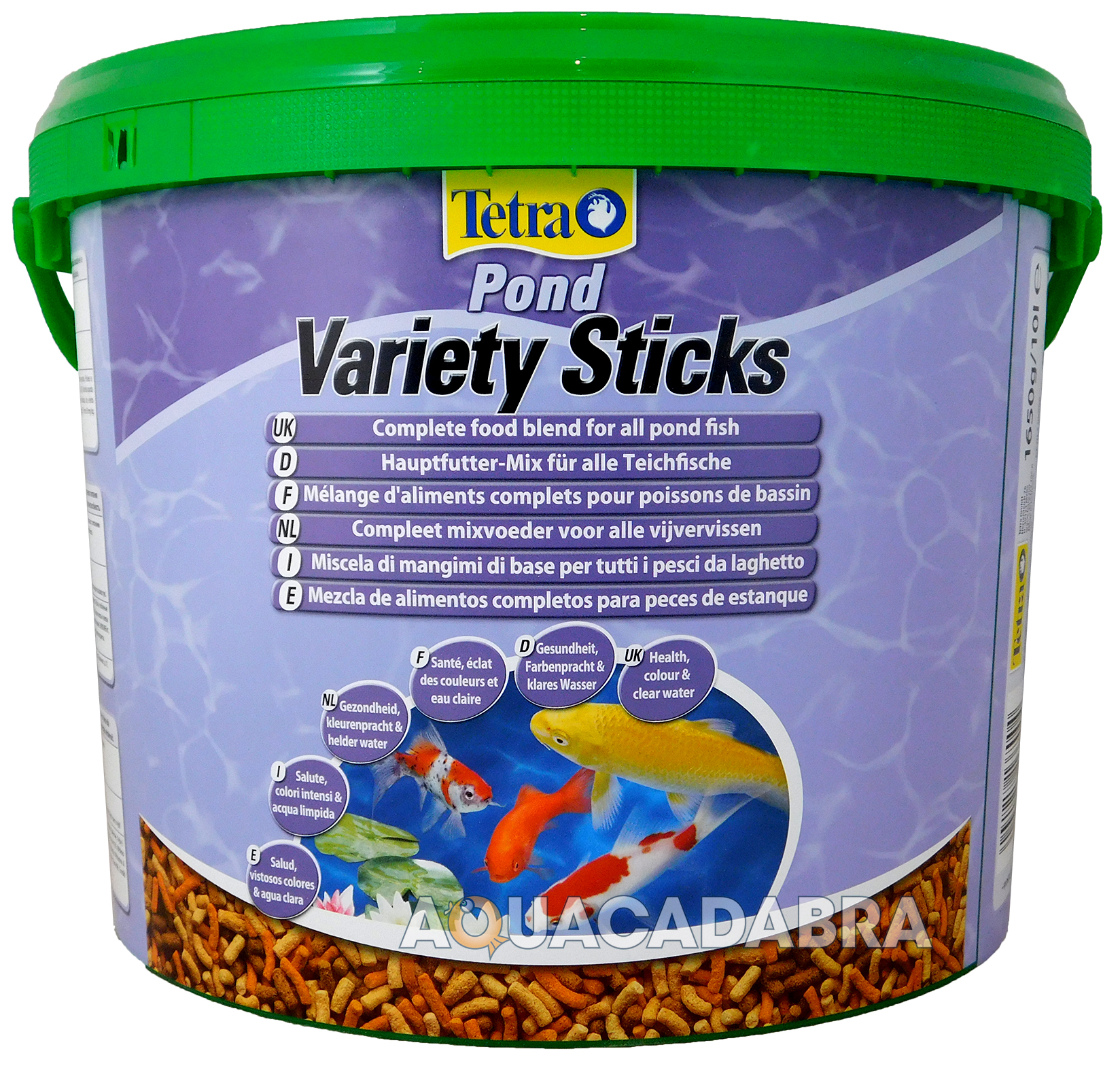 TETRAPOND VARIETY FISH FOOD STICKS TUB BAG BUCKET FLOATING KOI TETRA ...