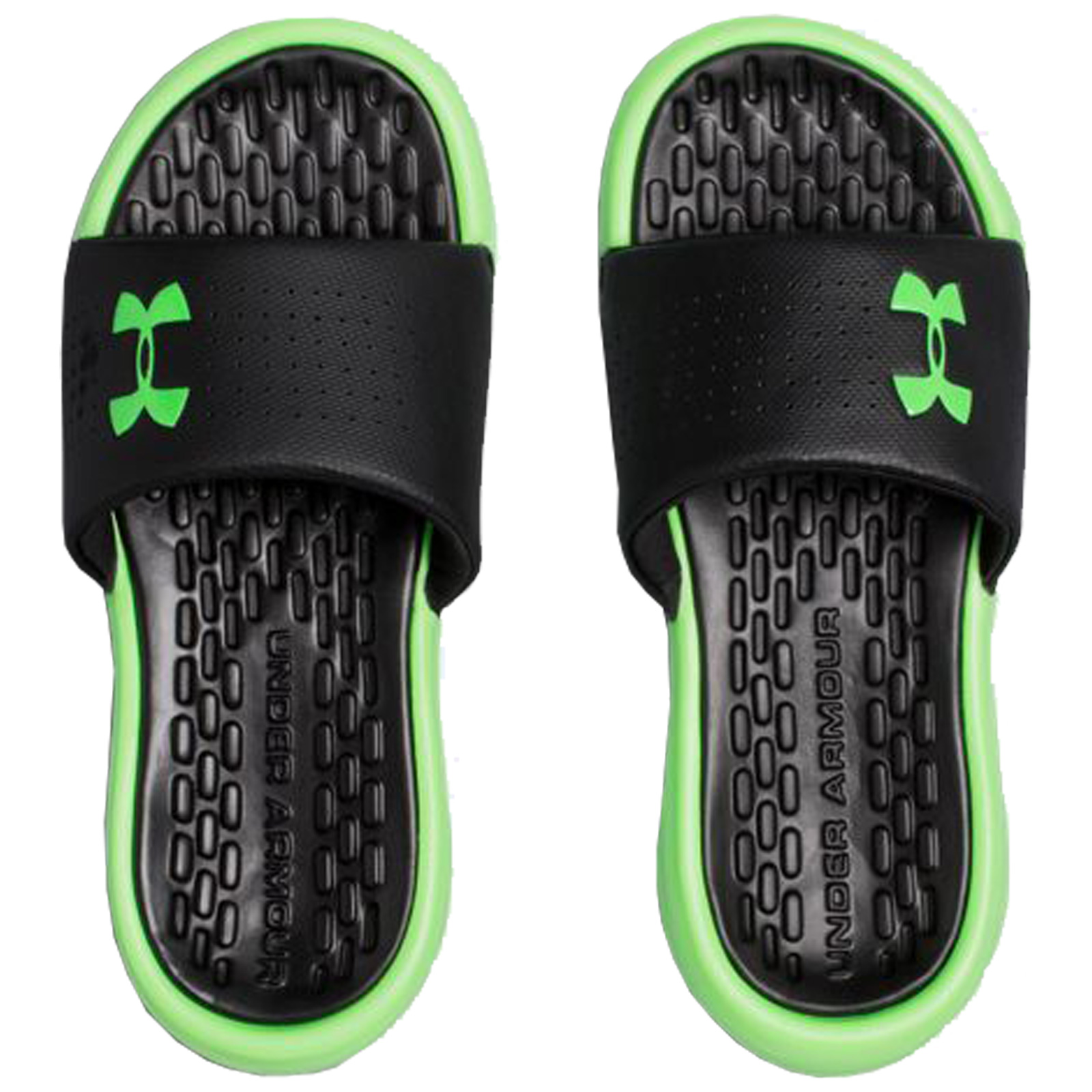 Under Armour Junior Playmaker Slides UA Kids Boys Sandals Flip Flops