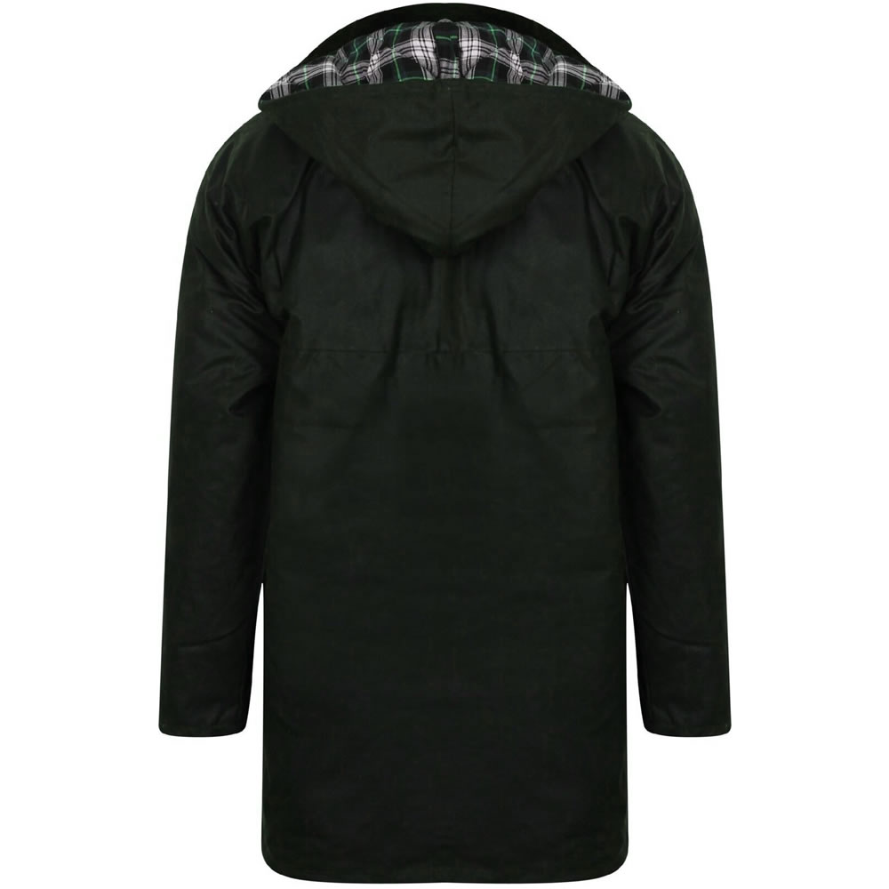 Mens Wax Padded Country Outdoor Fishing Farmer Shooting Jacket Coat UK ...