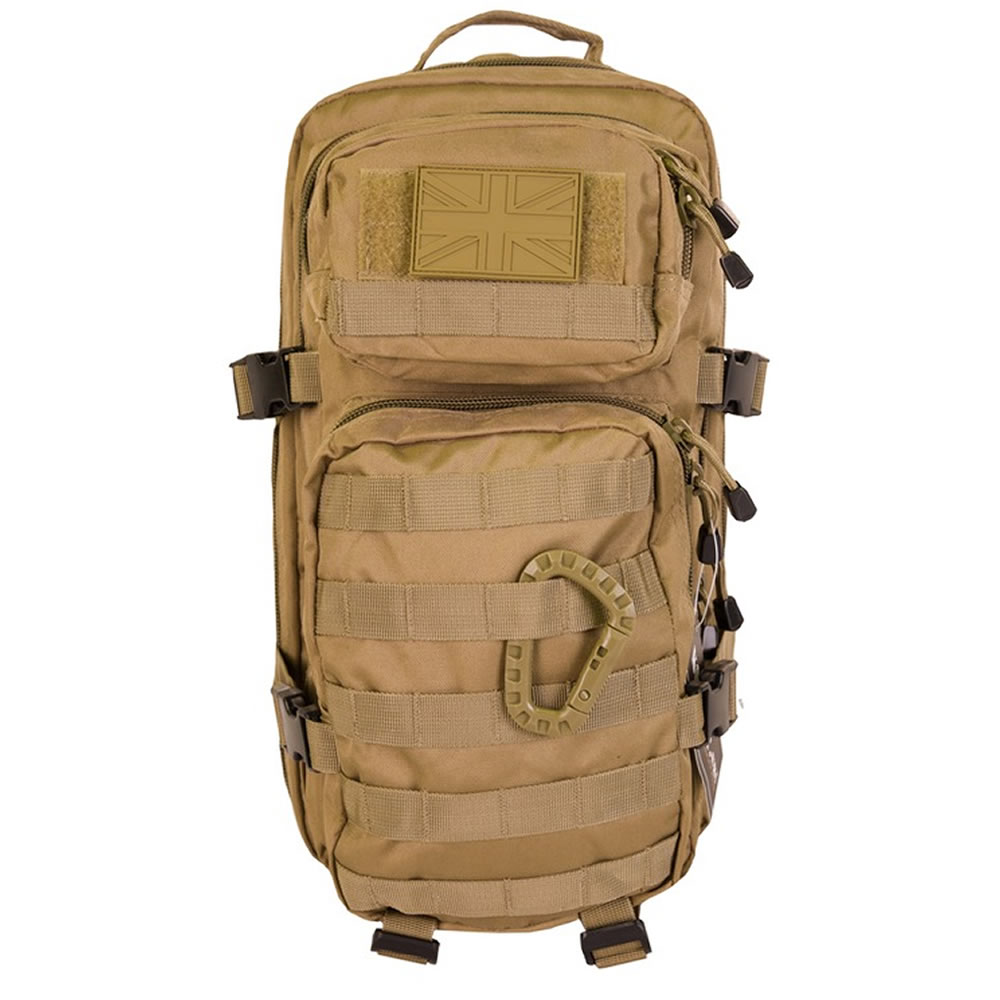 Kombat UK Small Molle Assault Pack 28 Litre Cadet Bag Rucksack Backpack ...