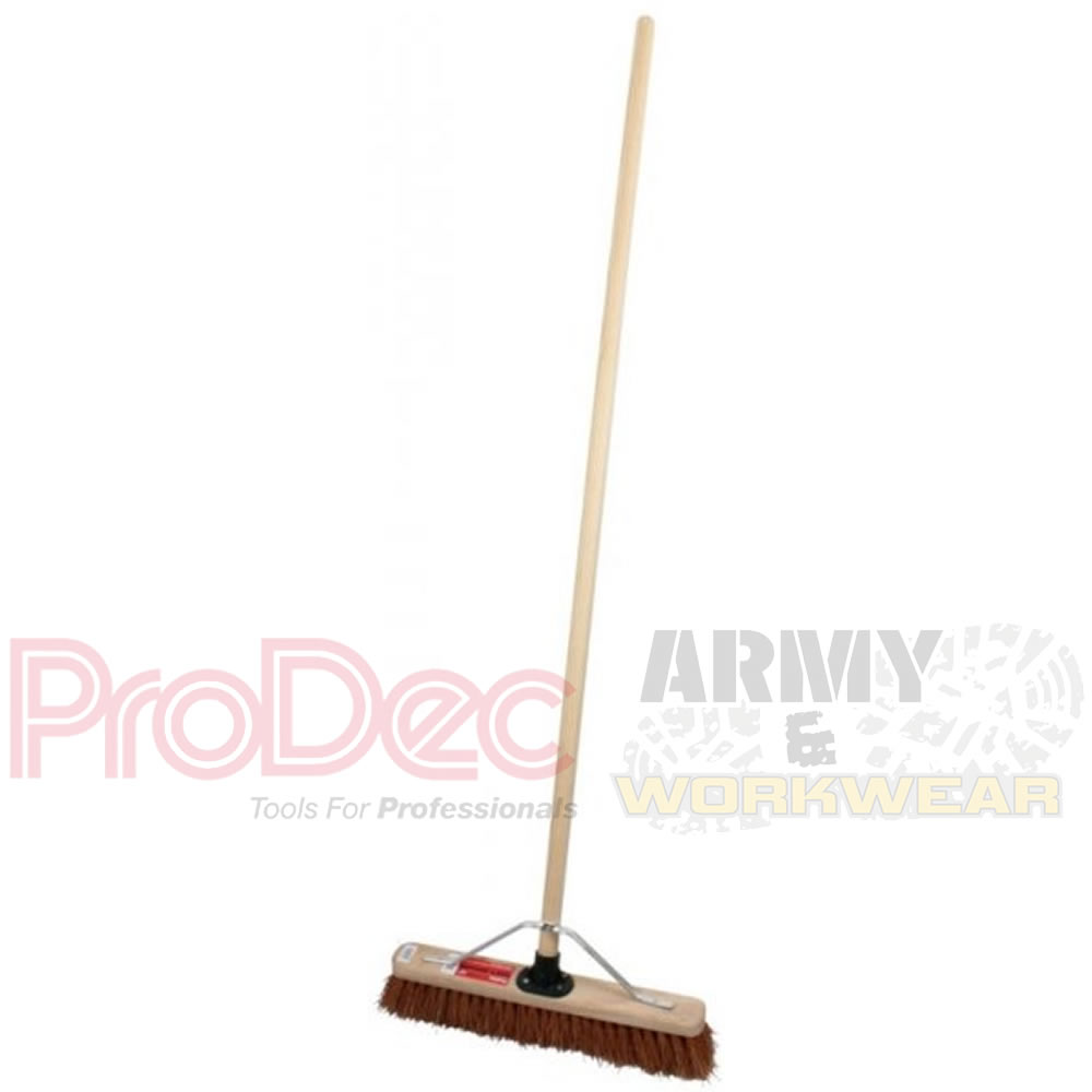 Prodec Soft Platform Brush Sweeping Broom Head or Broom Head & Wooden ...