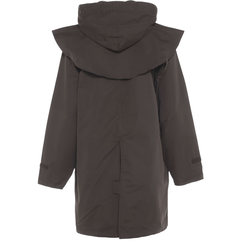 Ladies 3/4 Mid Length Waterproof Riding Rain Jacket Country Coat with ...