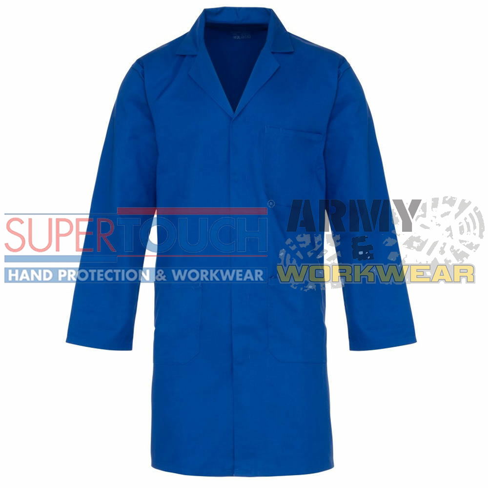 ST Lab Coat Warehouse Work Stores Coat Hard Wearing Polycotton 3 Pocket ...