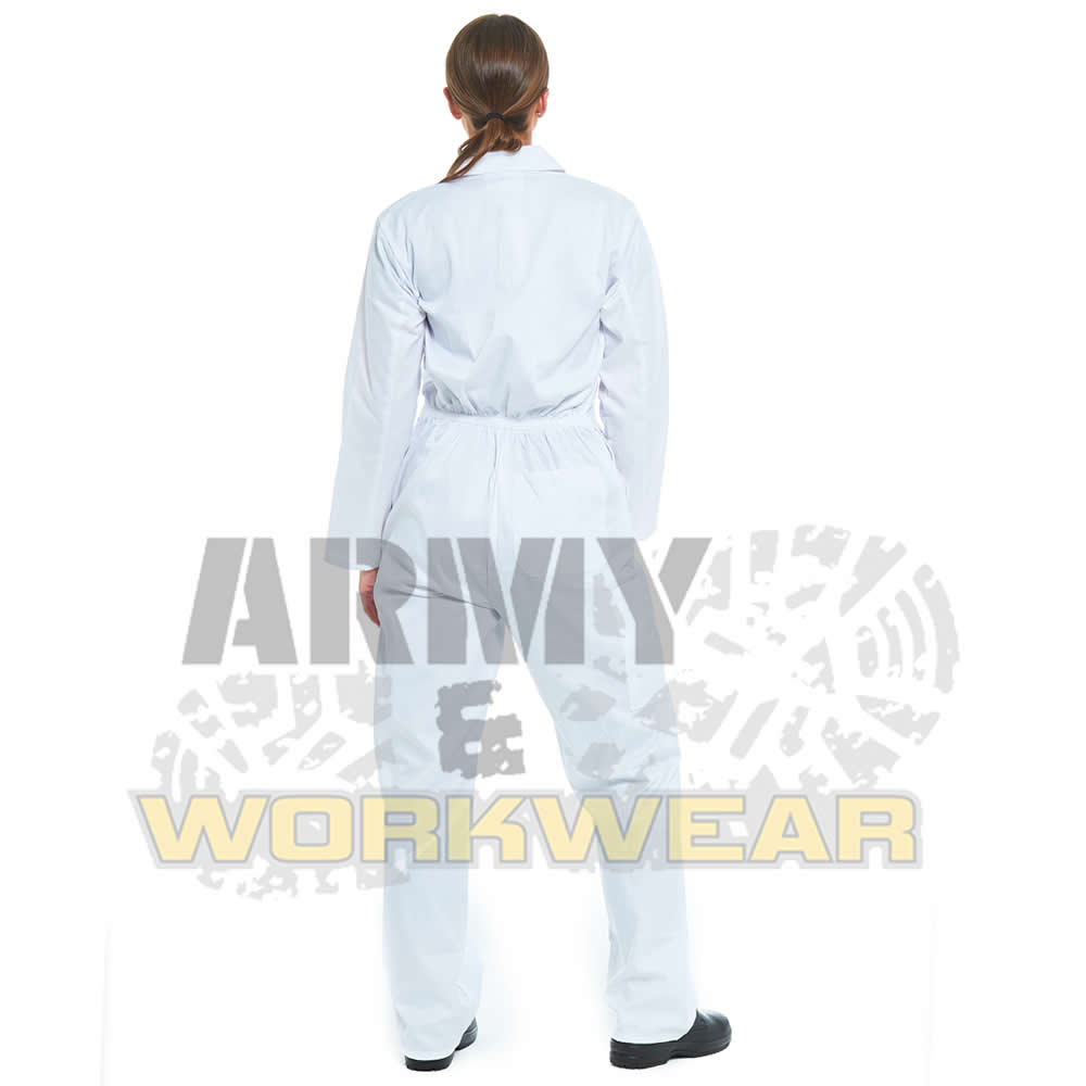 Ladies Mens Heavy Duty Cotton BoilerSuit Workwear Boiler Suit Coverall ...