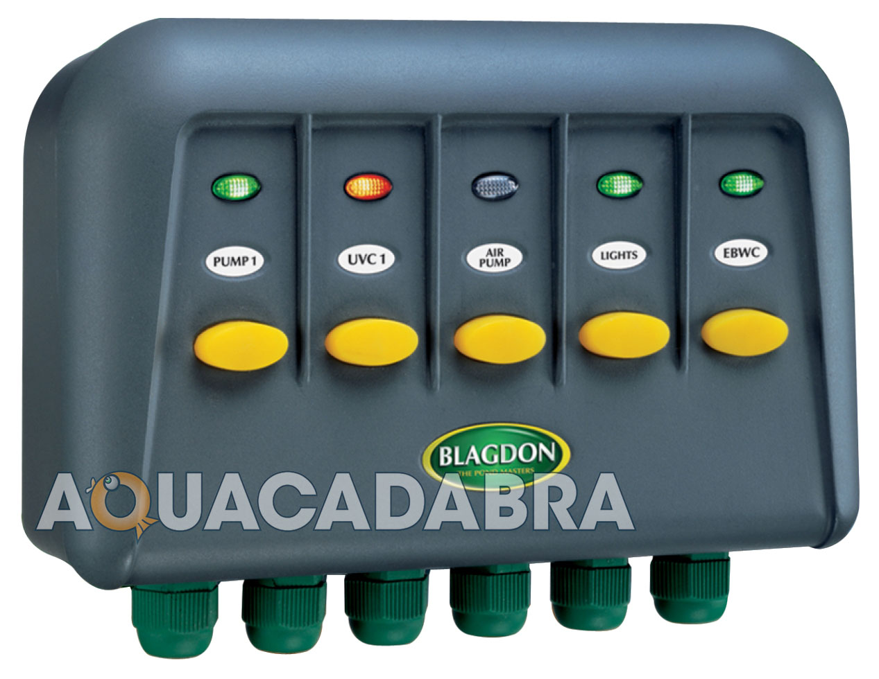 BLAGDON SWITCH BOX POWERSAFE WEATHERPROOF GARDEN KOI FISH POND CABLE ...