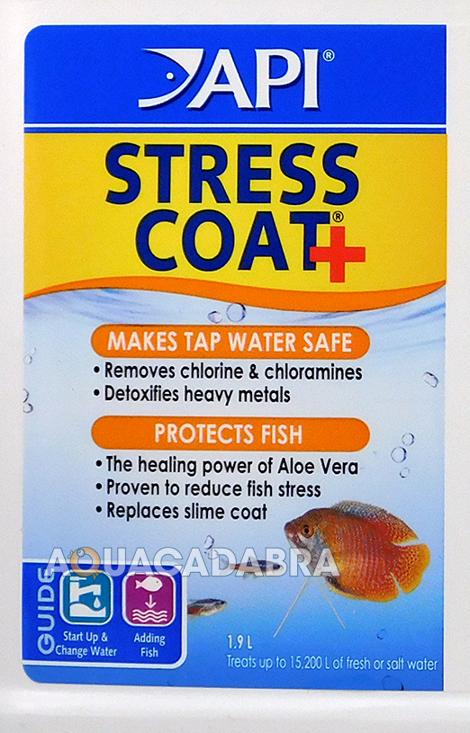 API Stress Coat 1.9L Water Conditioner Dechlorinator Treatment Fresh ...
