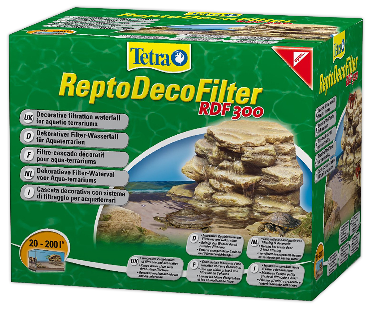 @ Tetra ReptoDeco Filter RDF 300 for Aquatic Terrarium Waterfall Turtle ...
