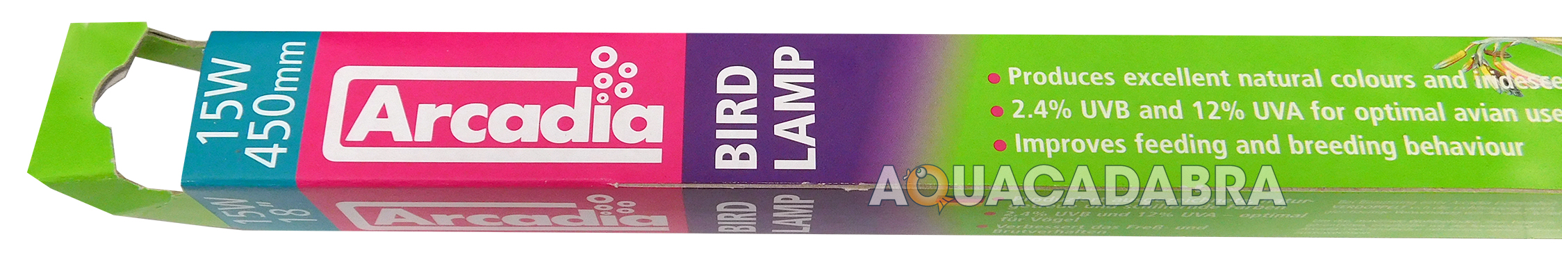 ARCADIA BIRD LAMP E27 COMPACT T5 T8 LIGHT TUBE UVB UVA BULB 8w,15w,18w ...