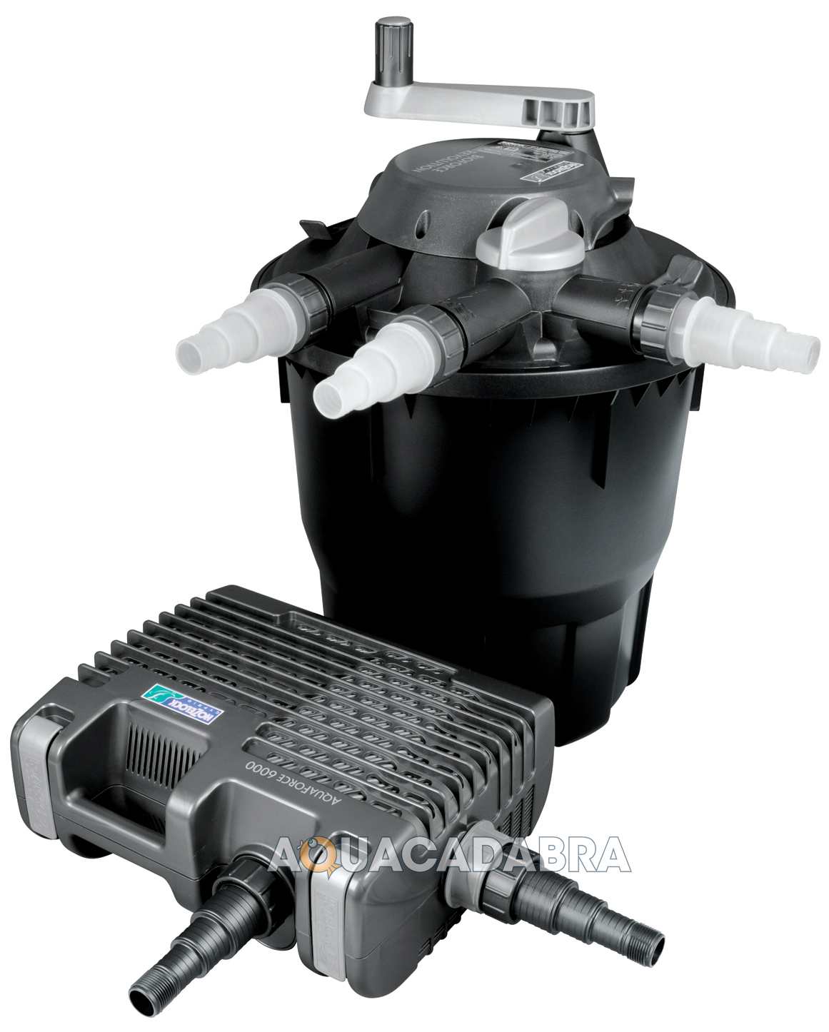 HOZELOCK BIOFORCE REVOLUTION AQUAFORCE KIT PRESSURE FILTER PUMP FISH ...