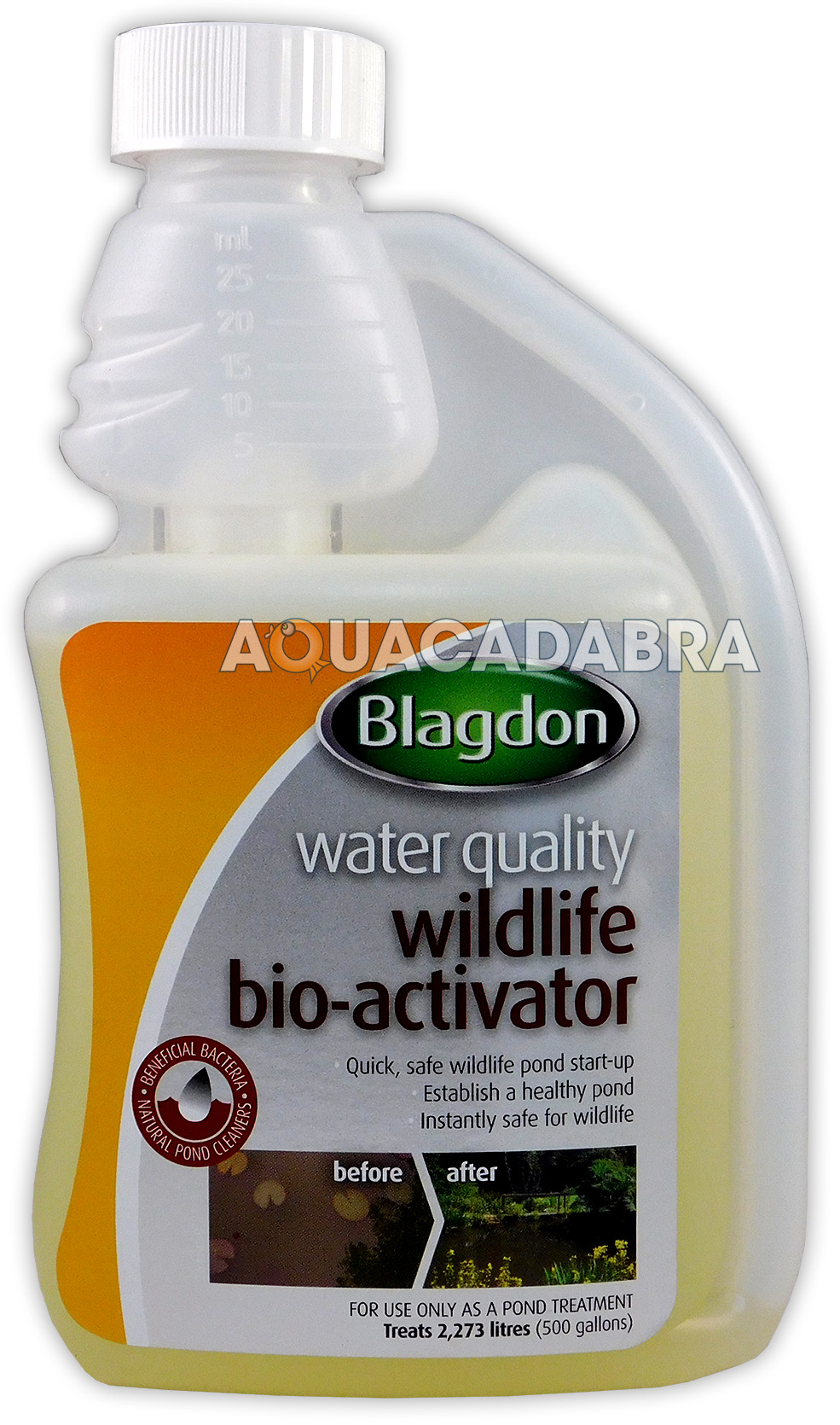 BLAGDON BIOACTIVE BIO-ACTIVATOR 250ml WILDLIFE TREATMENT FISH POND CARE ...