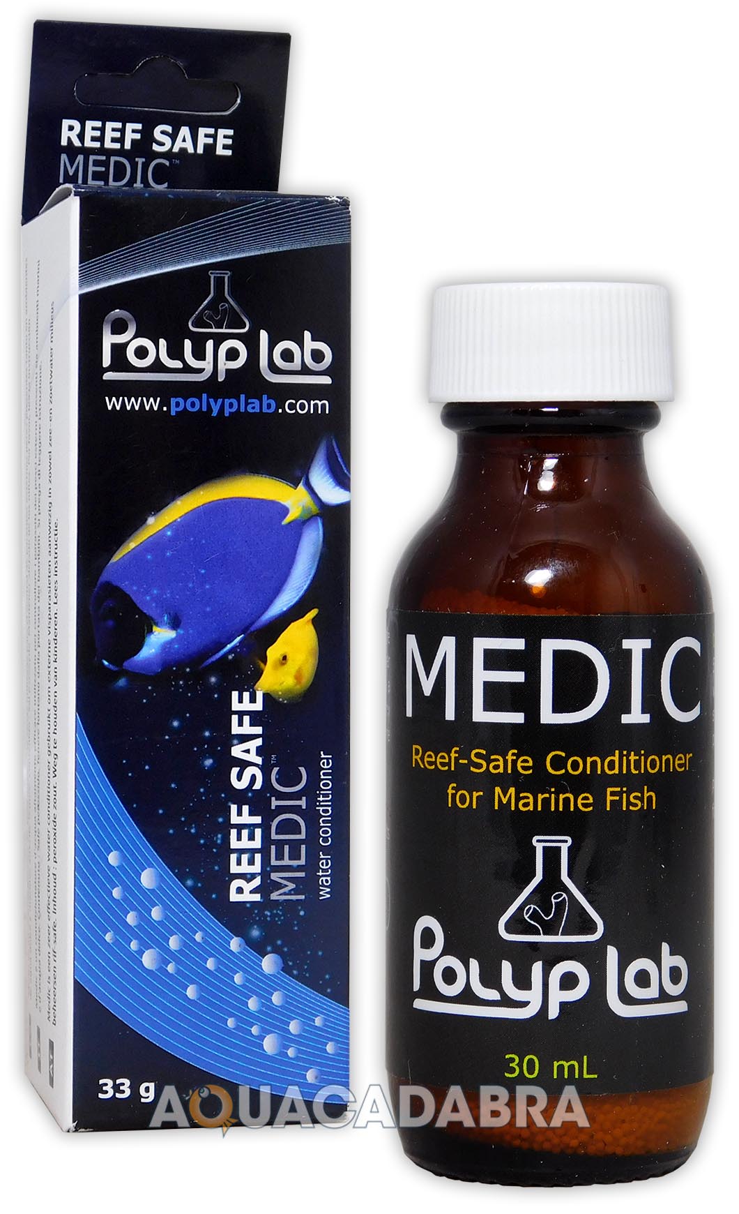 POLYP LAB MEDIC 30ml FISH TREATMENT REEF SAFE WHITE SPOT PARASITE ...