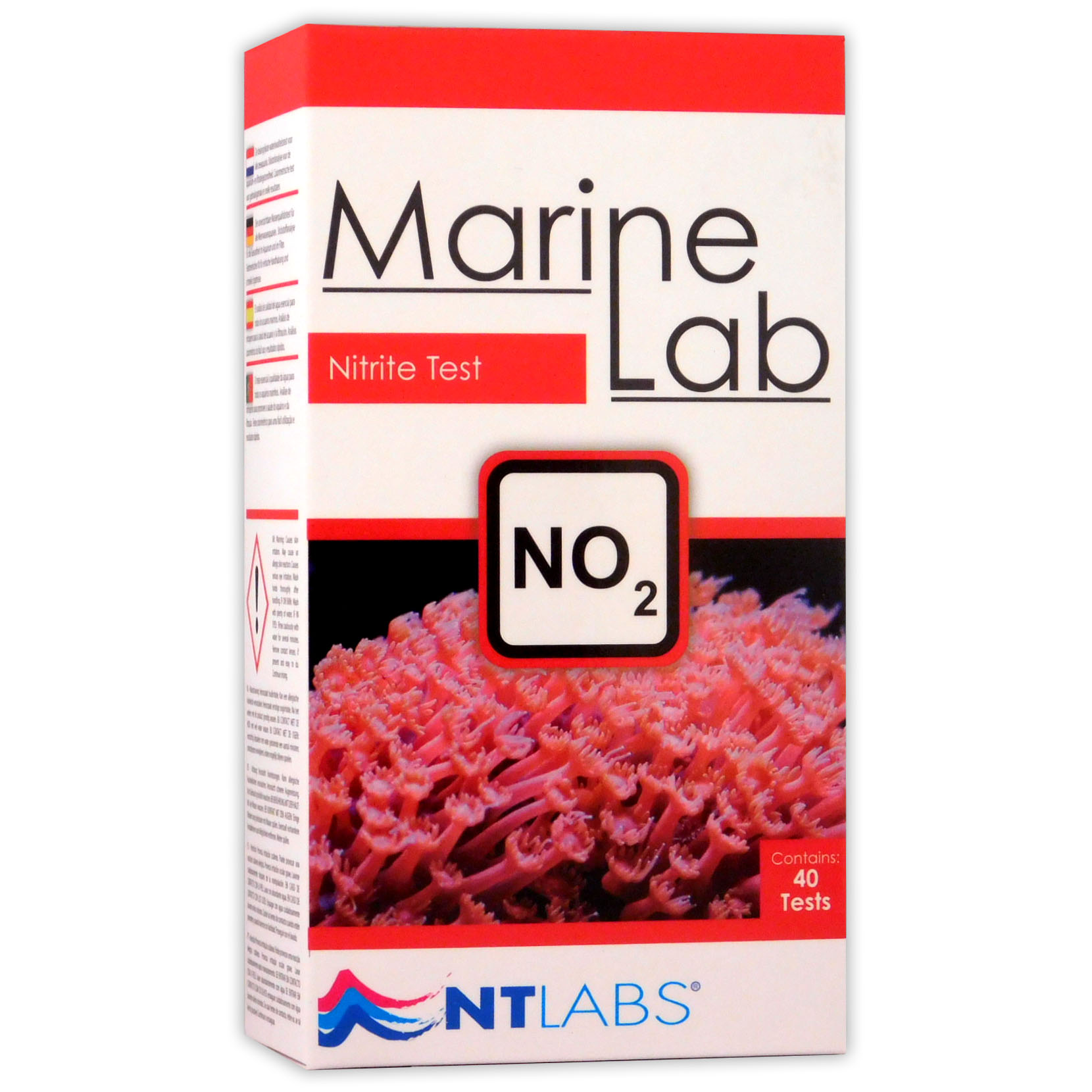 NT Labs Marine Lab Test Kit Reef Saltwater Aquarium Fish Tank pH KH Mg ...