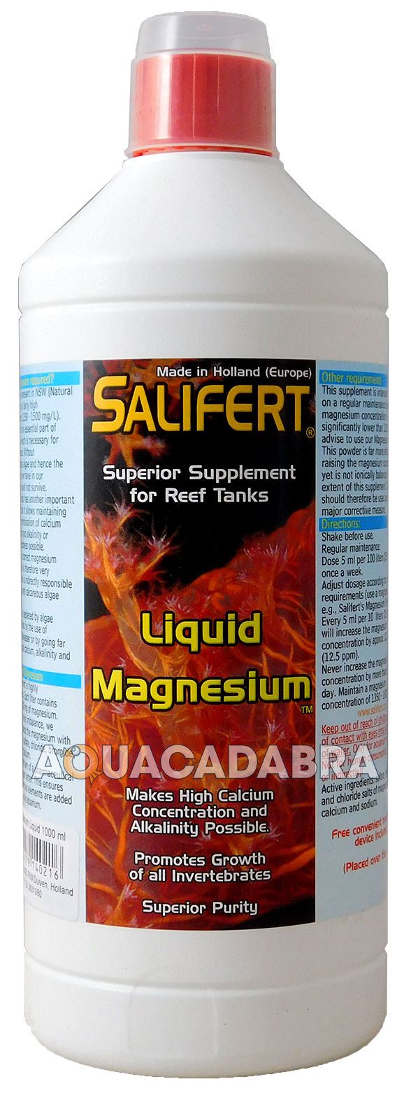 SALIFERT LIQUID MAGNESIUM MARINE REEF CORAL INVERTS ADDITIVE AQUARIUM ...