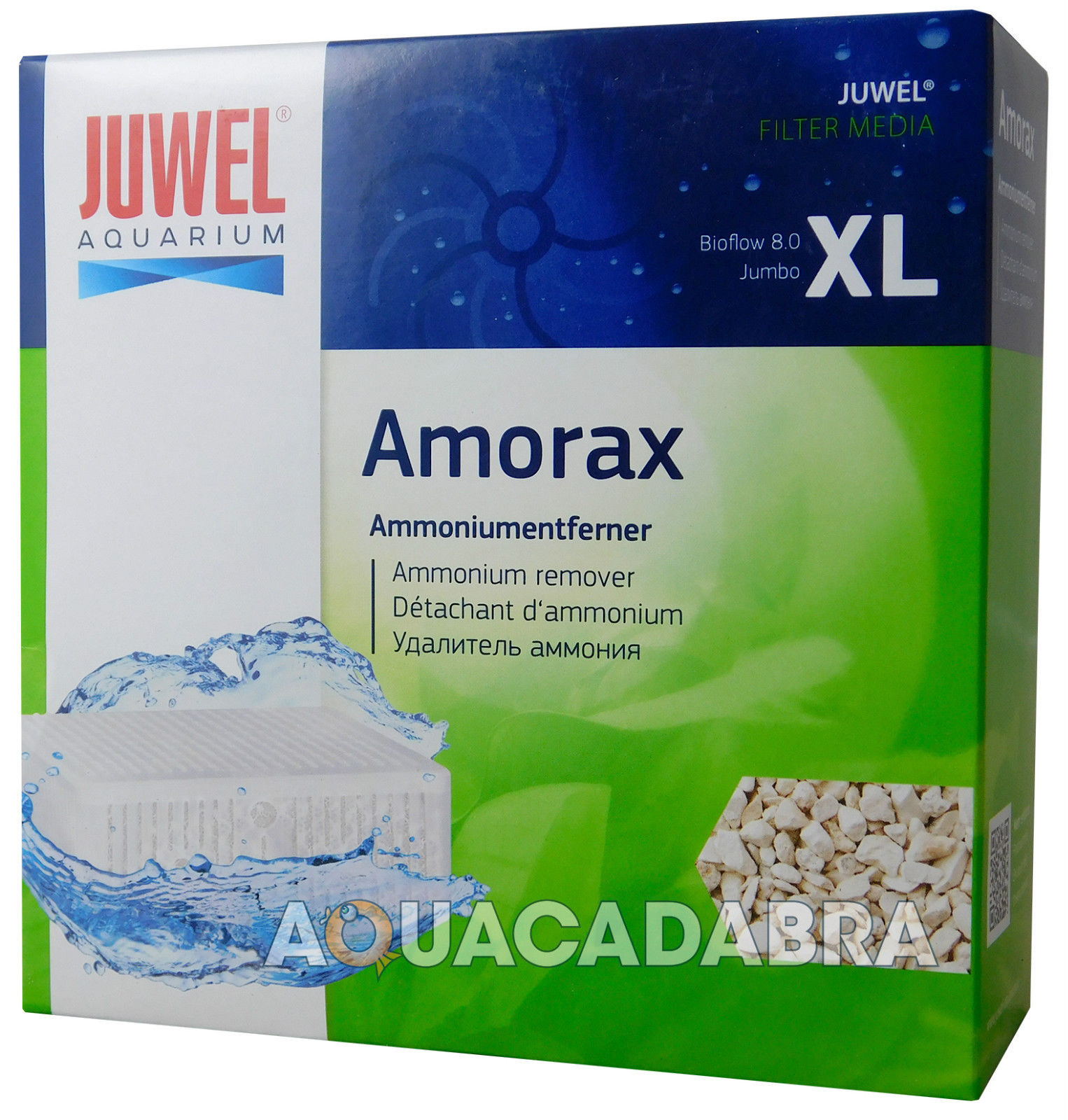 JUWEL AMORAX FILTER MEDIA AMMONIUM REMOVER COMPACT STANDARD JUMBO FISH ...