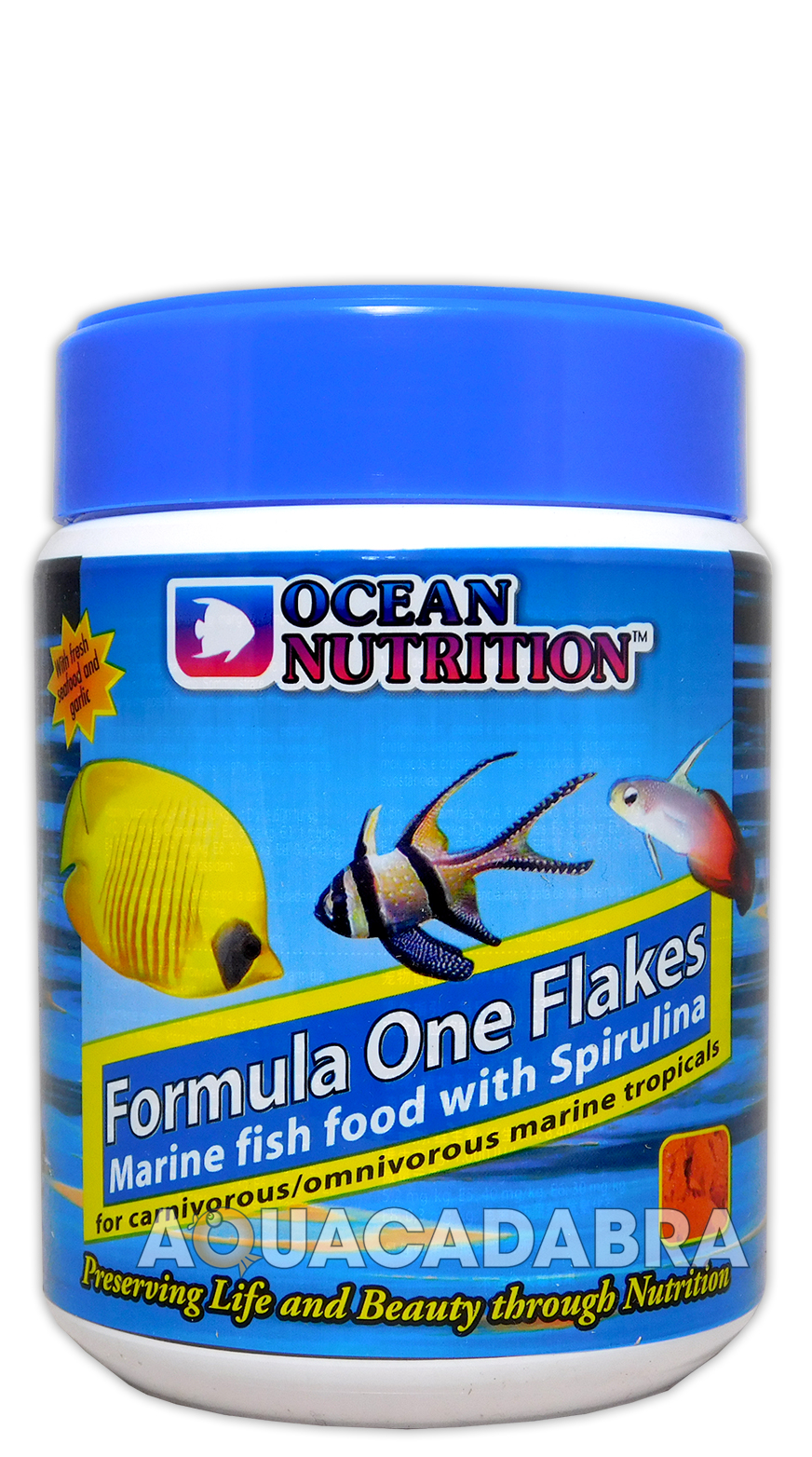 OCEAN NUTRITION FORMULA ONE FLAKES MARINE FISH FOOD PROTEIN AQUARIUM ...