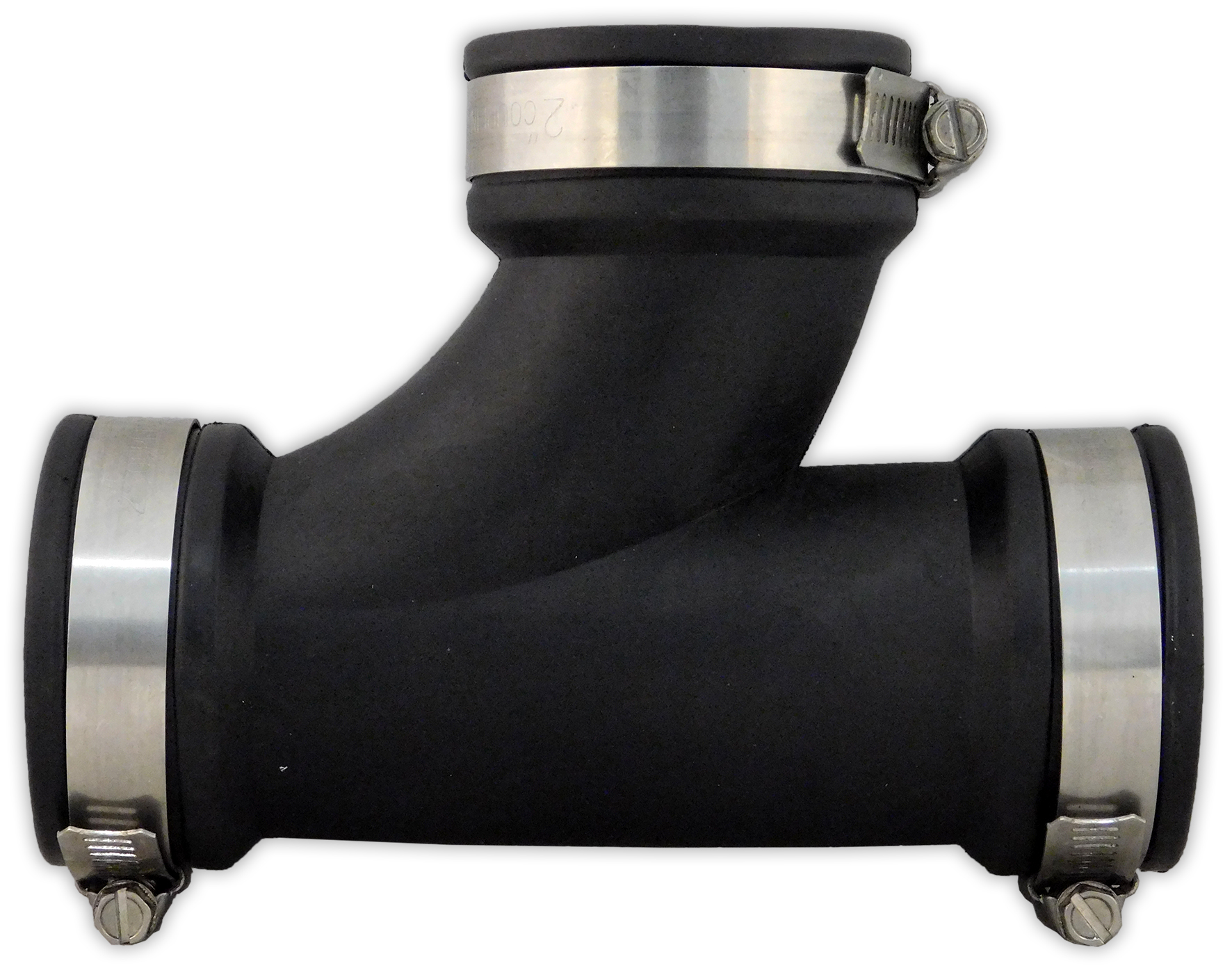 RUBBER TEES 1.5" 2" 3" 4" STRONG DURABLE RUBBER POND EAZY POD NEXUS KOI ...