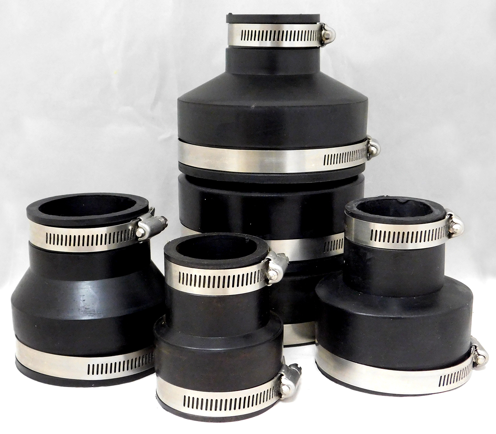 RUBBER REDUCERS STRONG AND DURABLE POND CONSTRUCTION EAZY POD NEXUS KOI ...