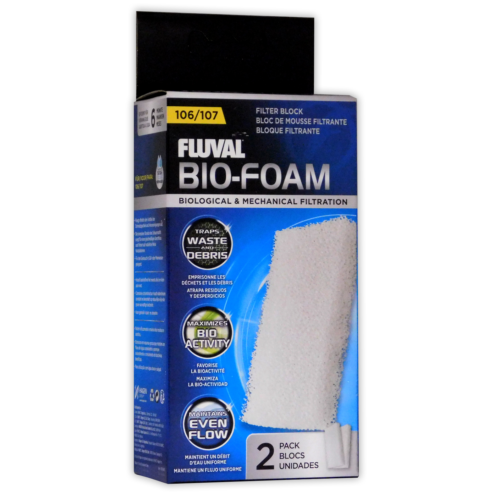 FLUVAL EXTERNAL FILTER FOAM PAD FISH TANK MEDIA PACK AQUARIUM ...