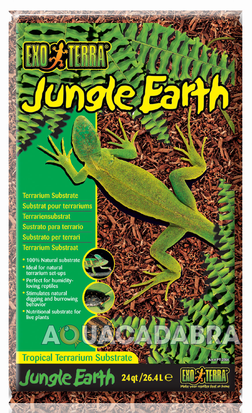 EXO TERRA JUNGLE EARTH REPTILE NATURAL SUBSTRATE STIMULATES DIGGING ...