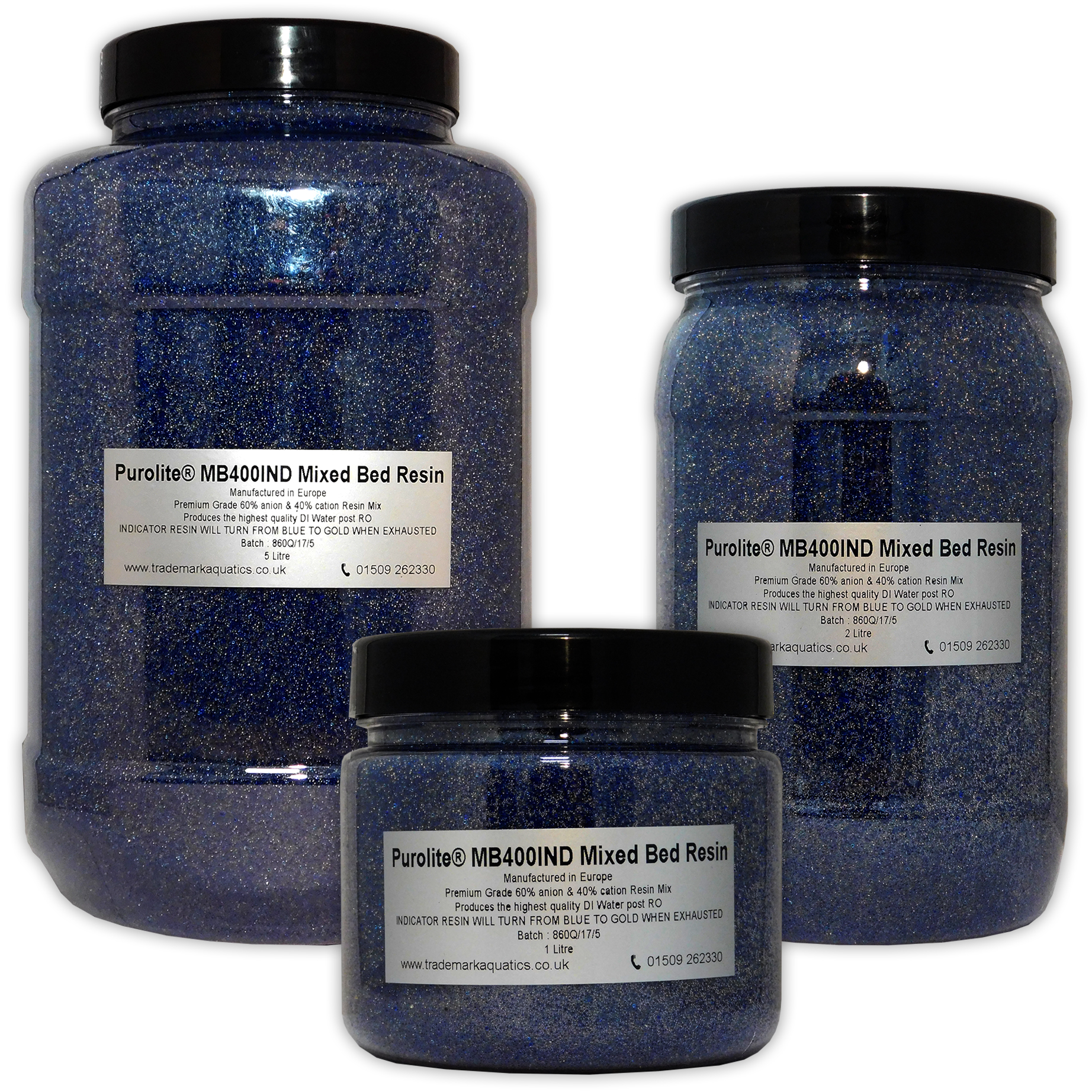 Purolite Mixed Bed Indicator Resin 60/40 RO Reverse Osmosis Marine ...