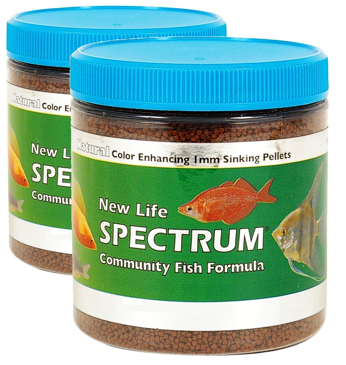NEW LIFE SPECTRUM COMMUNITY FORMULA 1MM SINKING TROPICAL FISH FOOD ...