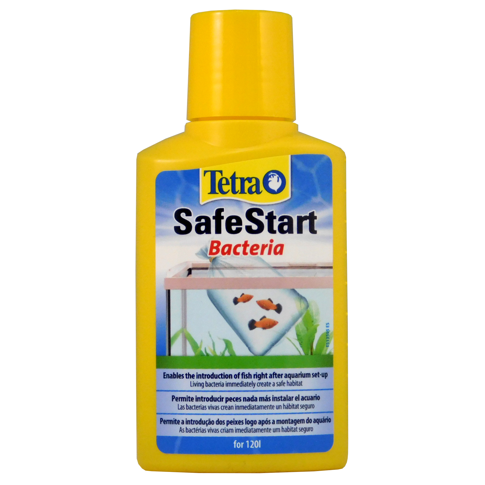TETRA SAFESTART SAFE START 100ML LIVE BACTERIA FILTER CYCLE AQUARIUM ...