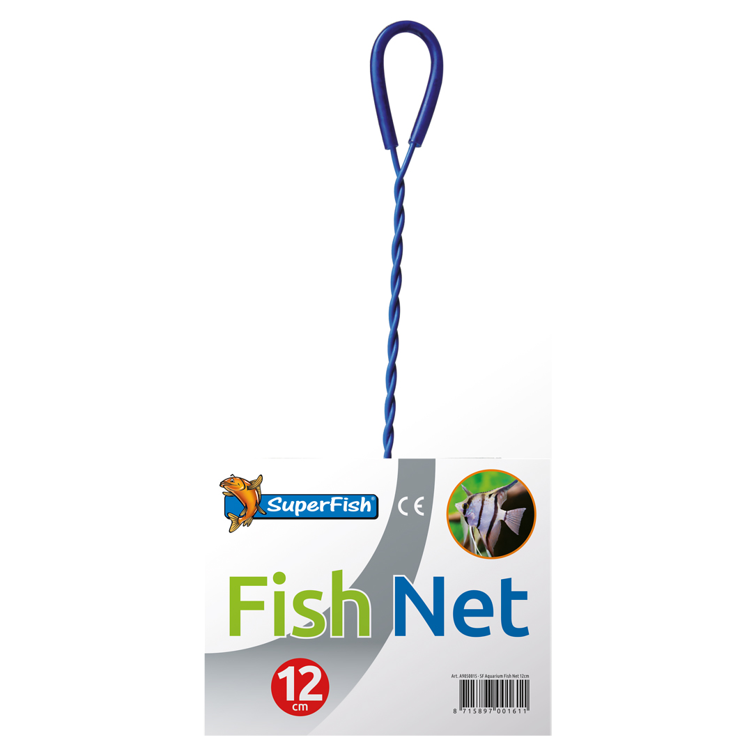 Superfish Fish Net Fine Mesh Catching Tropical Goldfish Aquarium Pond ...