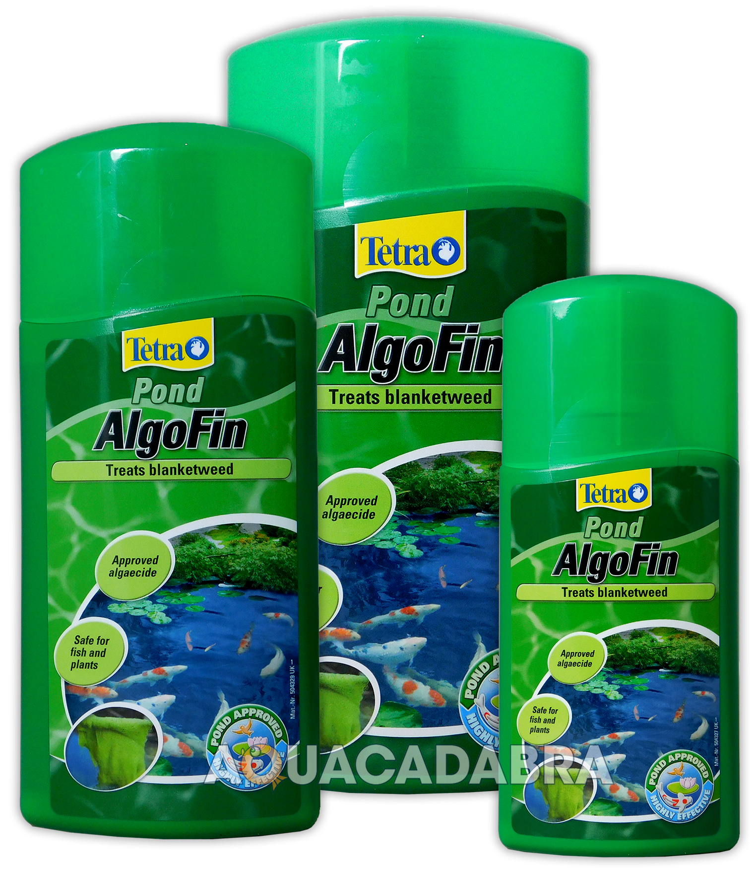 TETRA POND ALGOFIN GARDEN FISH TREATMENT 250ml 500ml 1000ml 1L ...