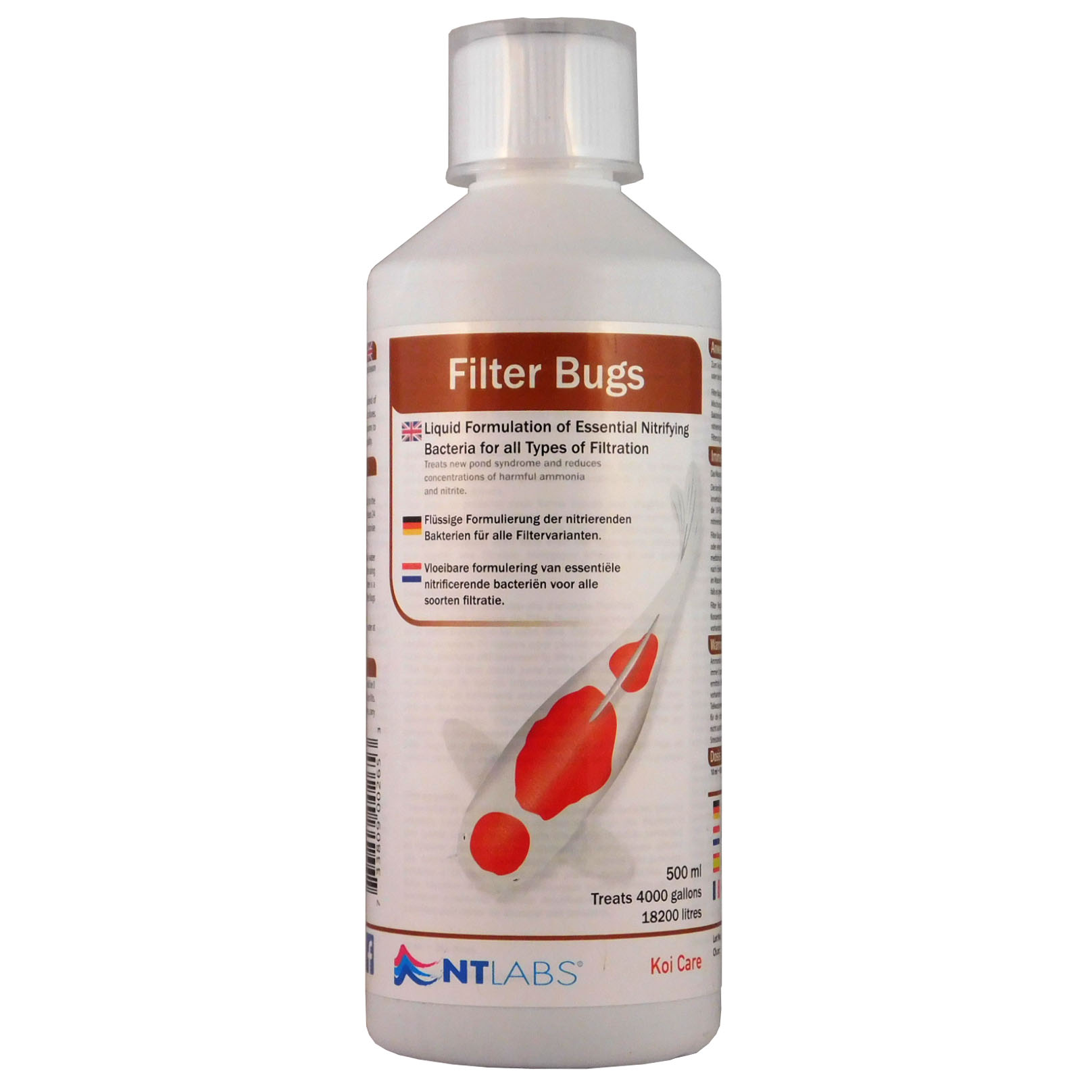 NT Labs Koi Care Filter Bugs Live Bacteria Filter Start Boost Pond Fish ...