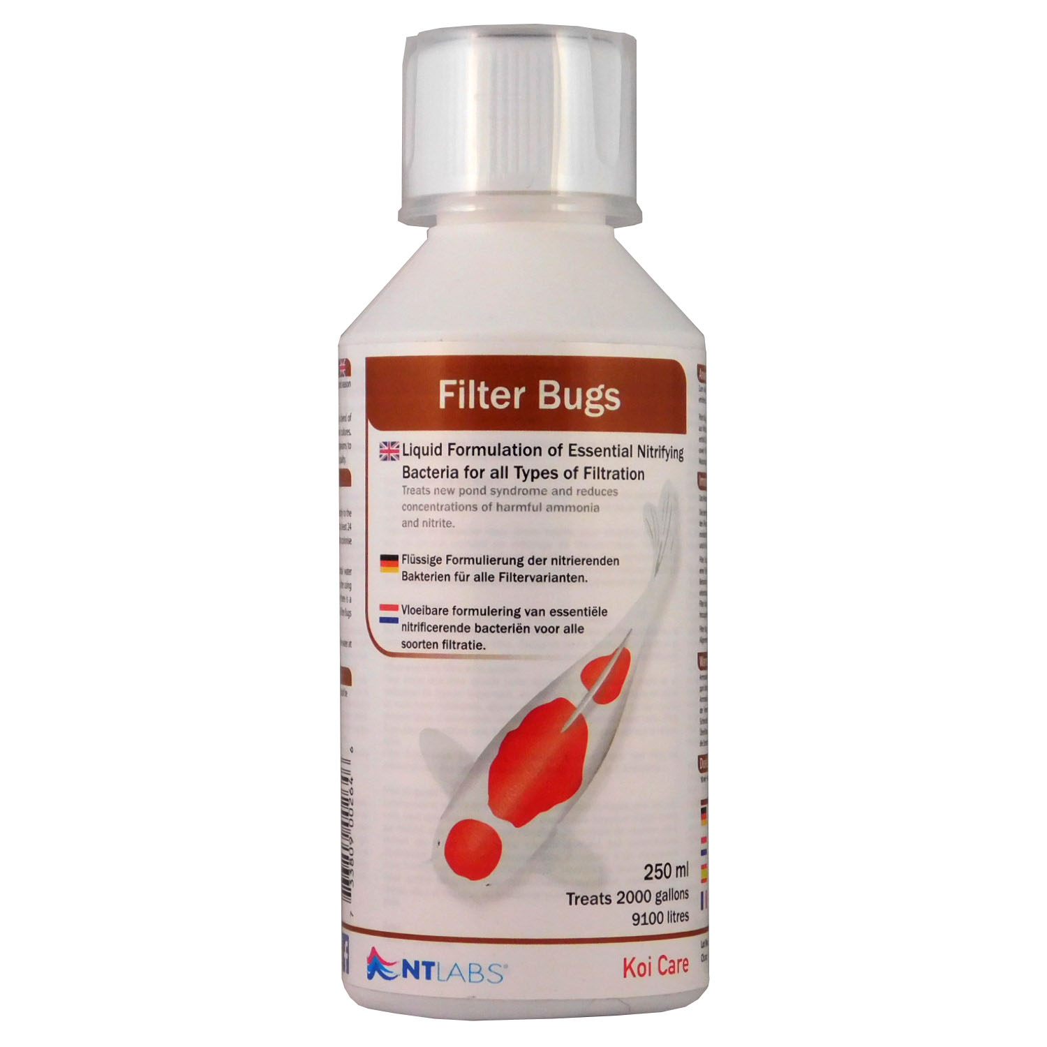 NT Labs Koi Care Filter Bugs Live Bacteria Filter Start Boost Pond Fish ...