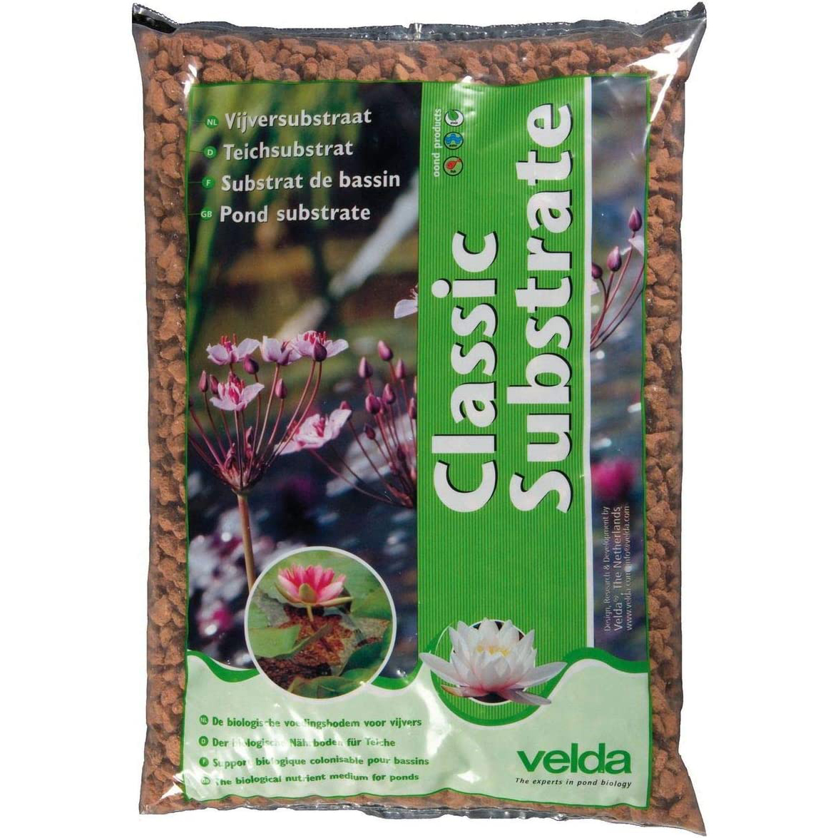 Velda Classic Substrate Pond Gravel Light Porous Helps Prevent Algae ...