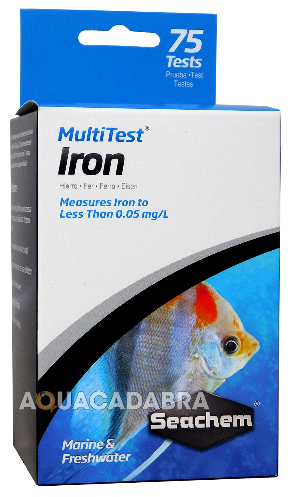 SEACHEM MULTI TESTS 75 TEST KITS MARINE REEF FRESHWATER AQUARIUM FISH ...