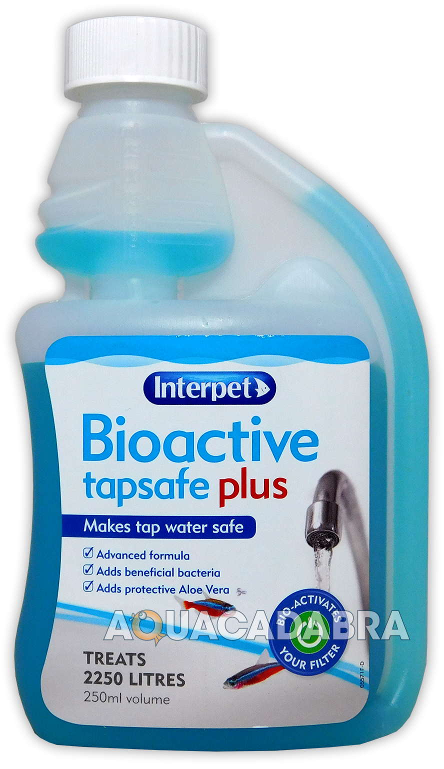 INTERPET BIOACTIVE TAP SAFE PLUS CHLORINE WATER CONDITIONER FISH TANK ...