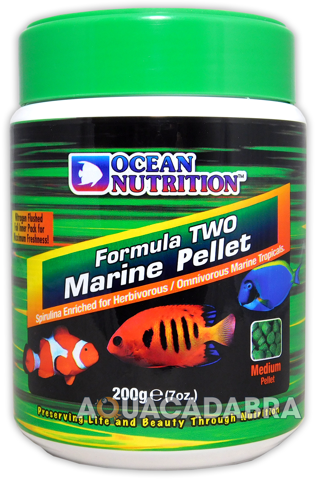 OCEAN NUTRITION FORMULA TWO MARINE PELLETS SMALL / MEDIUM AQUARIUM FISH ...