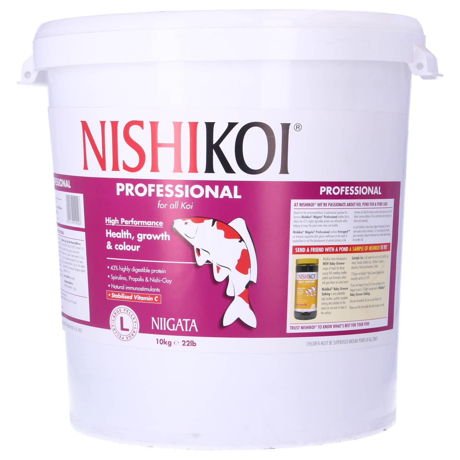 NISHIKOI NIIGATA PROFESSIONAL KOI 1450G 3KG 5KG 10KG POND PELLET FISH ...