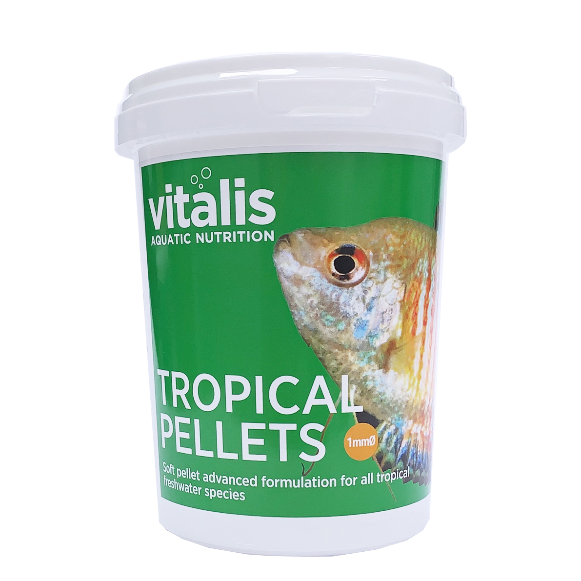 Vitalis Tropical Pellets XS 1mm Pellet Extra Small Fish Food Aquarium ...