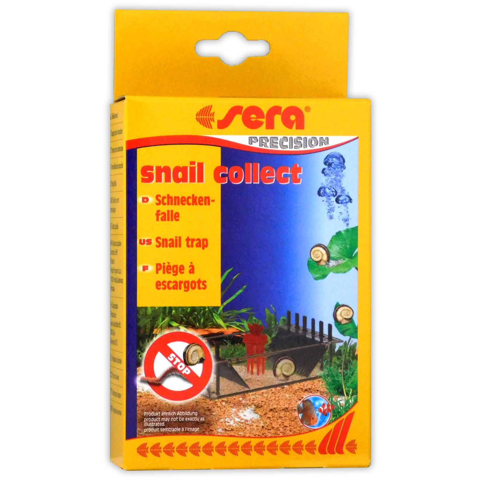 Sera Snail Collect Bristle Worm Trap Freshwater Marine Aquarium Fish ...