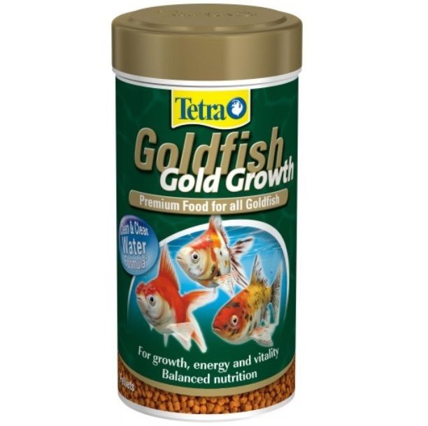 TETRA GOLDFISH GOLD COLOUR GROWTH EXOTIC FISH FOOD TANK AQUARIUM PELLET ...