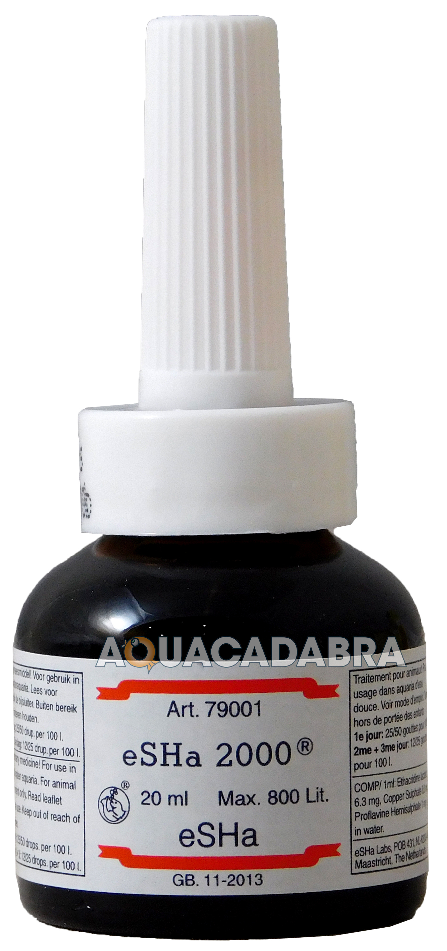 ESHA 2000 FUNGUS FINROT & BACTERIA FISH TREATMENT 20ML FISH TANK ...