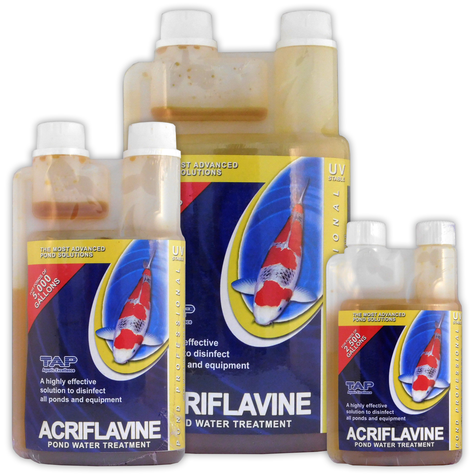 TAP Pond Professional Acriflavine Flukes Bacteria Parasite Pond ...