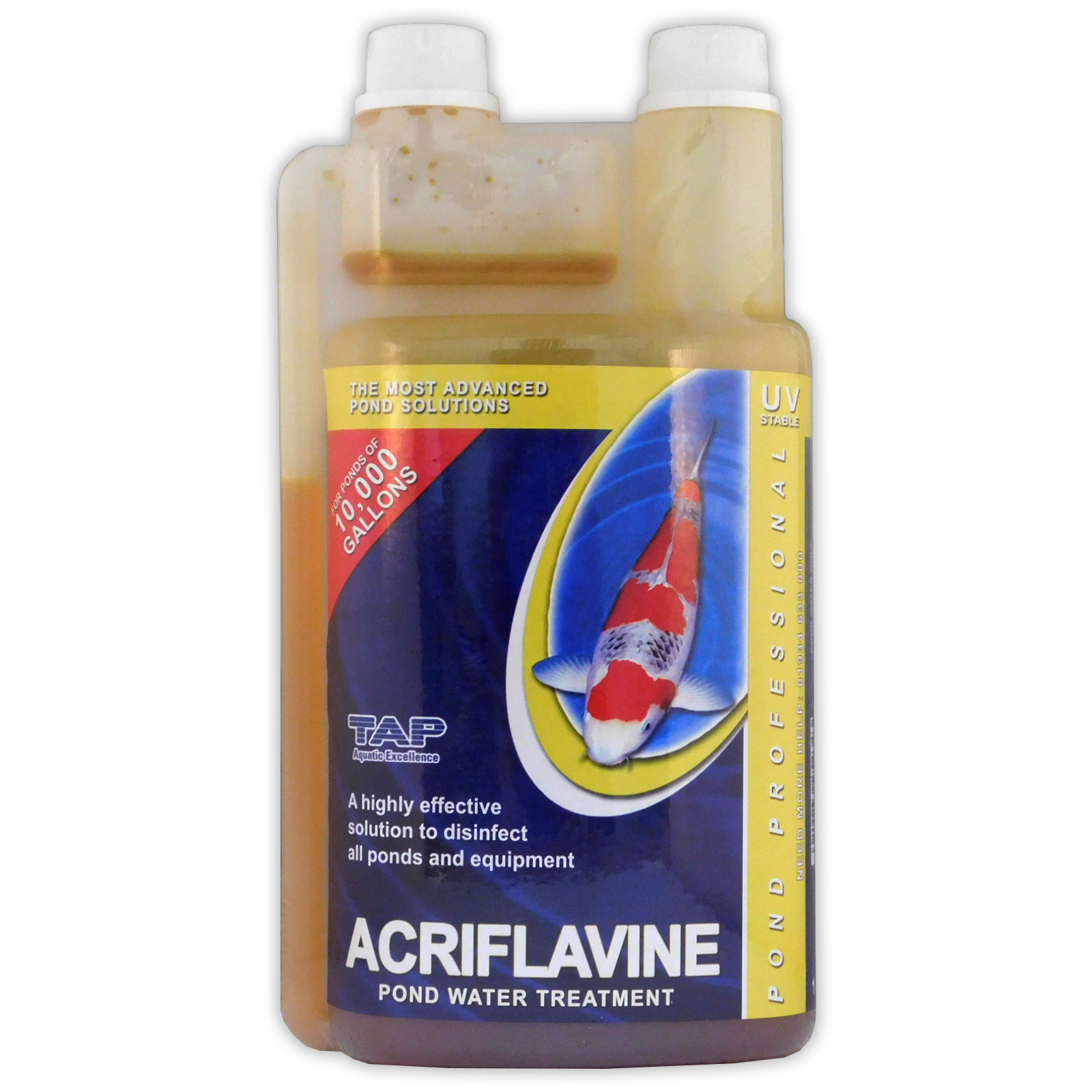 TAP Pond Professional Acriflavine Flukes Bacteria Parasite Pond ...