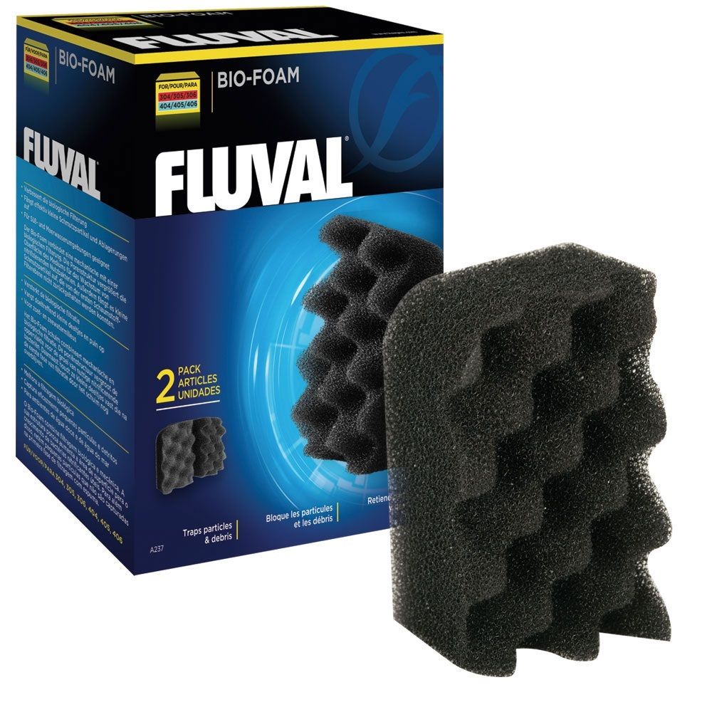 FLUVAL EXTERNAL FILTER BIO-FOAM PADS 105/106/205/206/305/306/405/406 ...