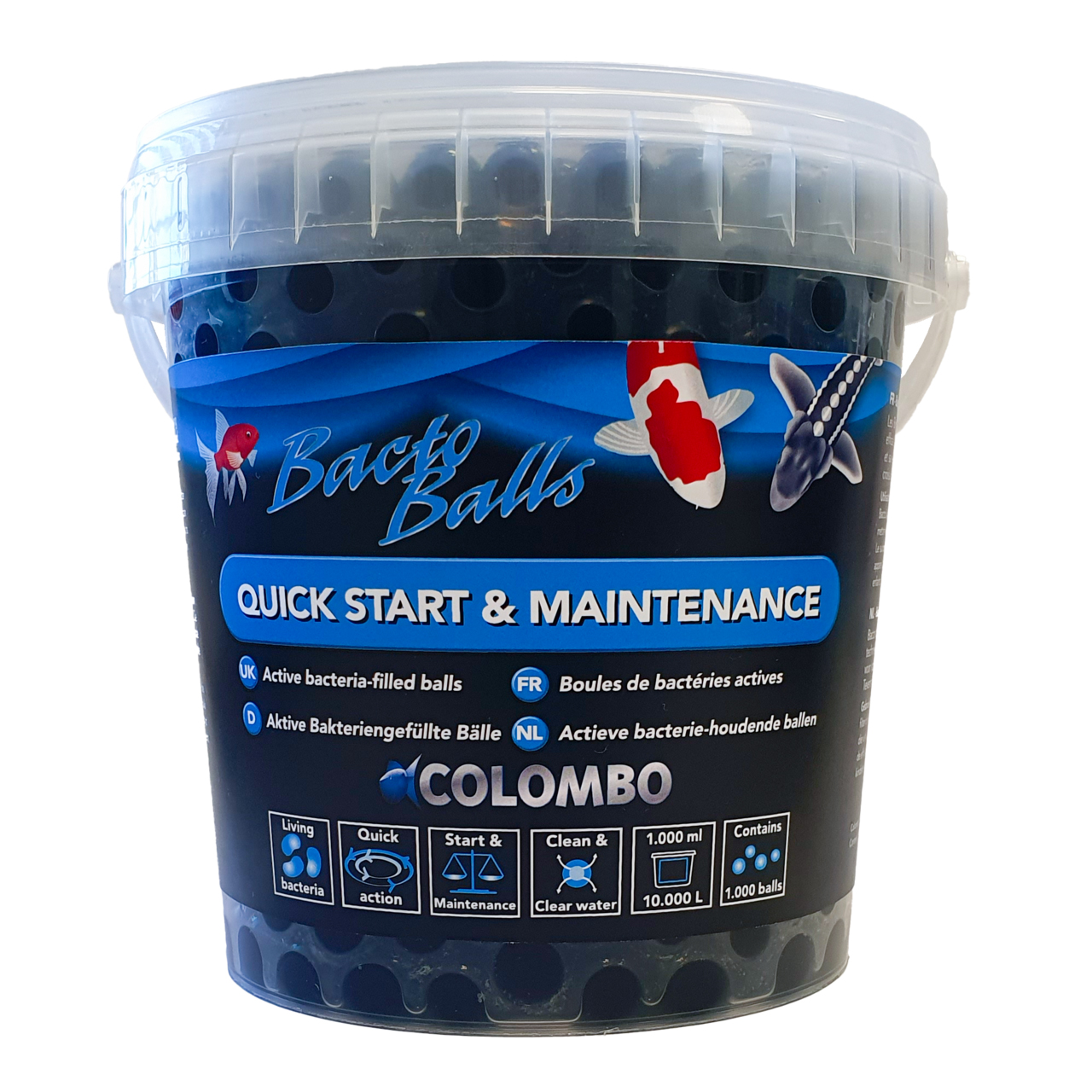 Colombo Bacto Balls Pond Bacteria Clear Clean Water Healthy Plants Fish ...