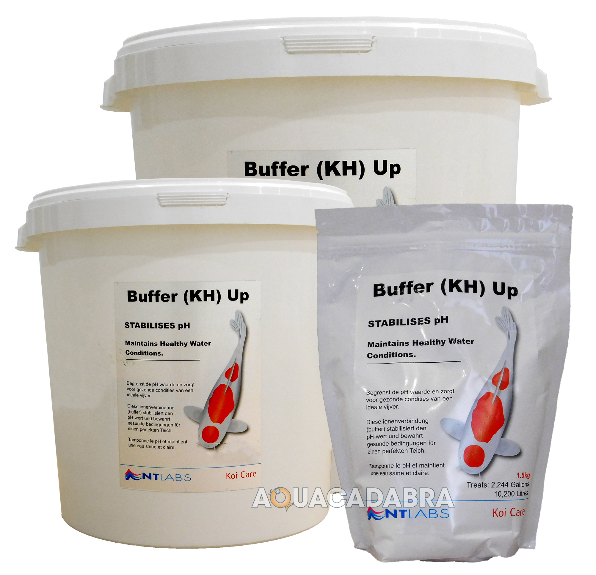 NT Labs Buffer KH Up Increase Koi Pond Water Level Stable PH Buff 1.5kg ...