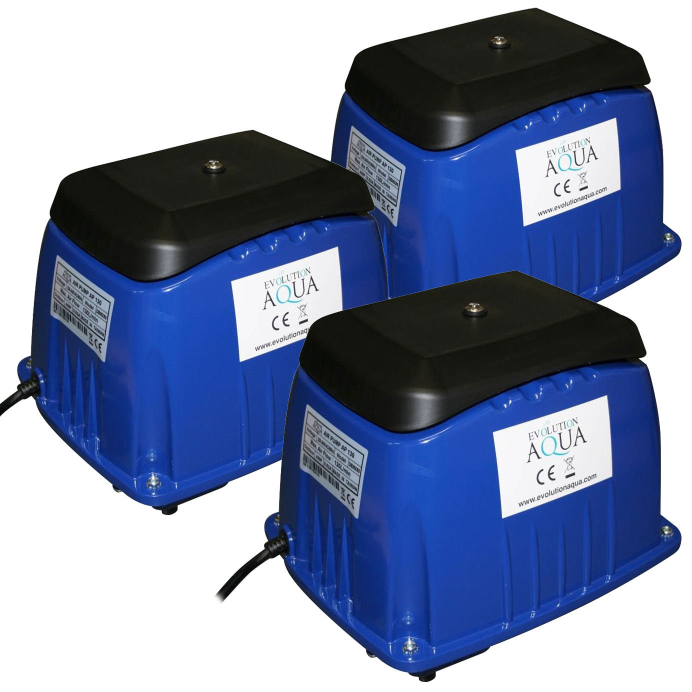 Evolution Aqua Airtech Air Pumps 75 95 130 150 Garden Pond Aeration Fish Koi | eBay