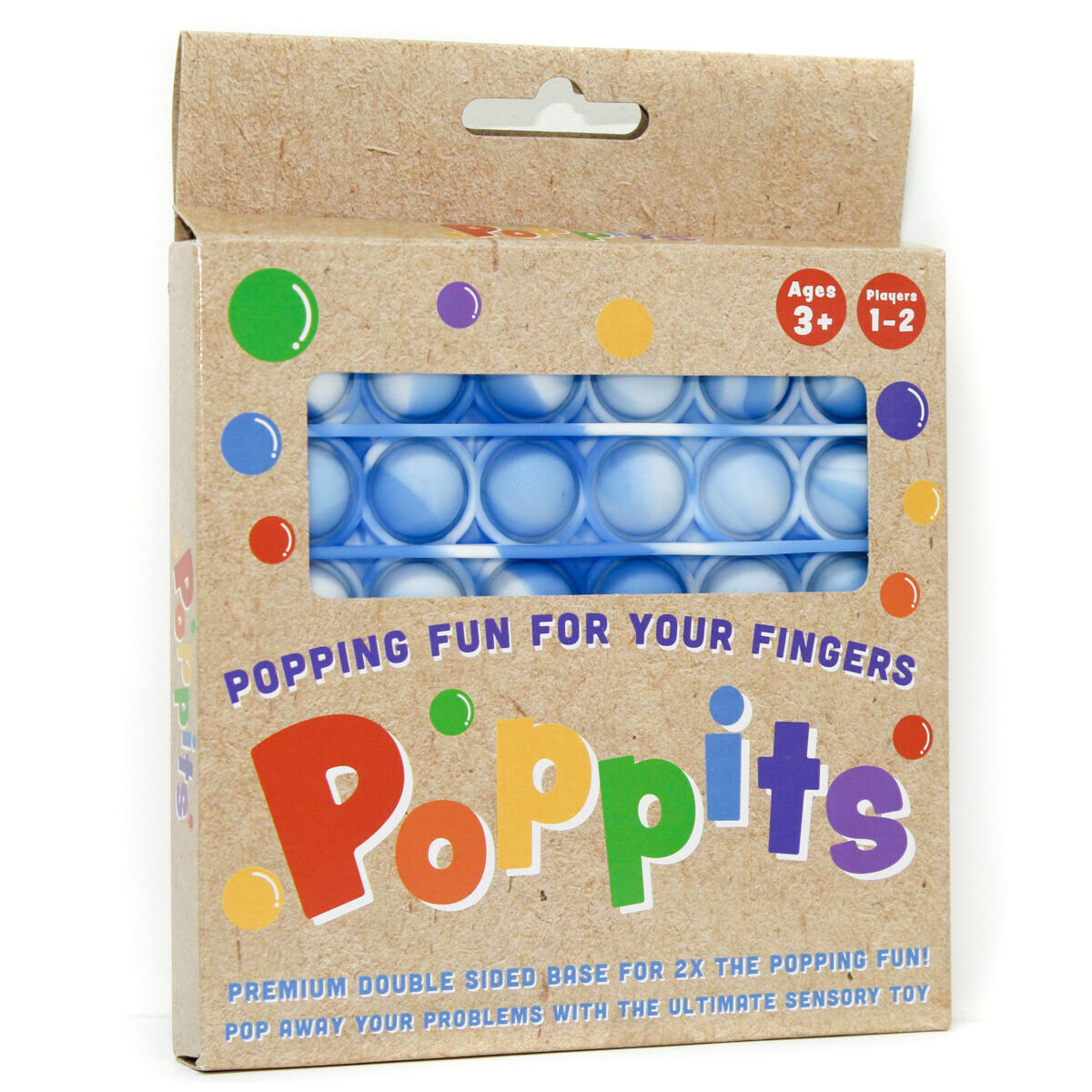POPPITS Push Pop It Bubble Sensory Autism Fidget Stress Toys - UKCA ...