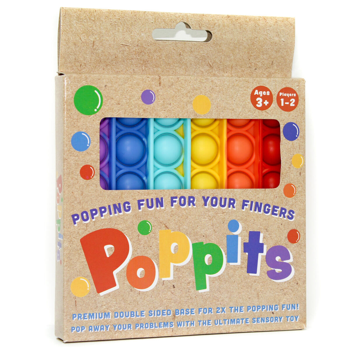 POPPITS Push Pop It Bubble Sensory Autism Fidget Stress Toys - UKCA ...