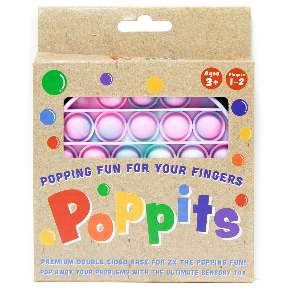 POPPITS Push Pop It Bubble Sensory Autism Fidget Stress Toys - UKCA ...