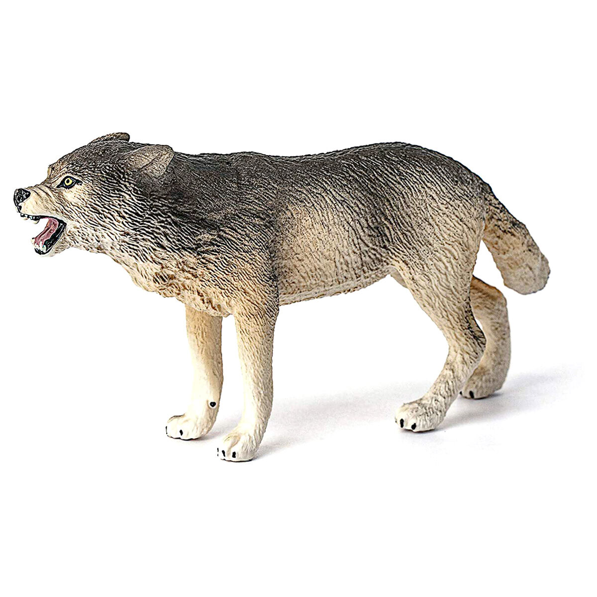 SCHLEICH WILDLIFE WOLF Figure Collectible Animal Educational Figurine ...