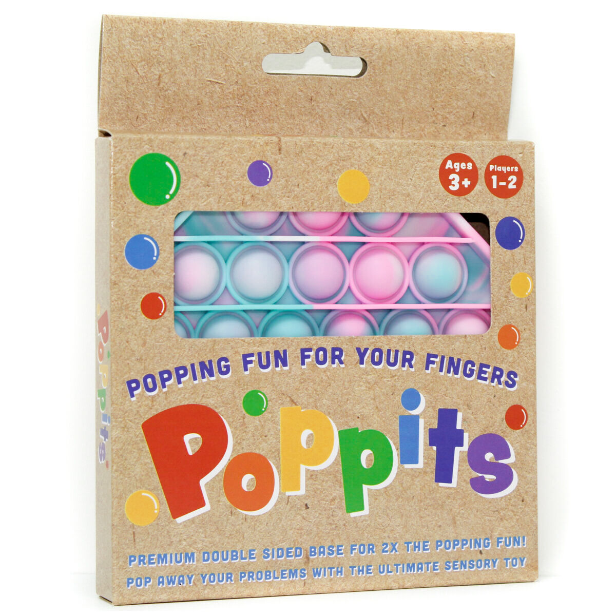POPPITS Push Pop It Bubble Sensory Autism Fidget Stress Toys - UKCA ...